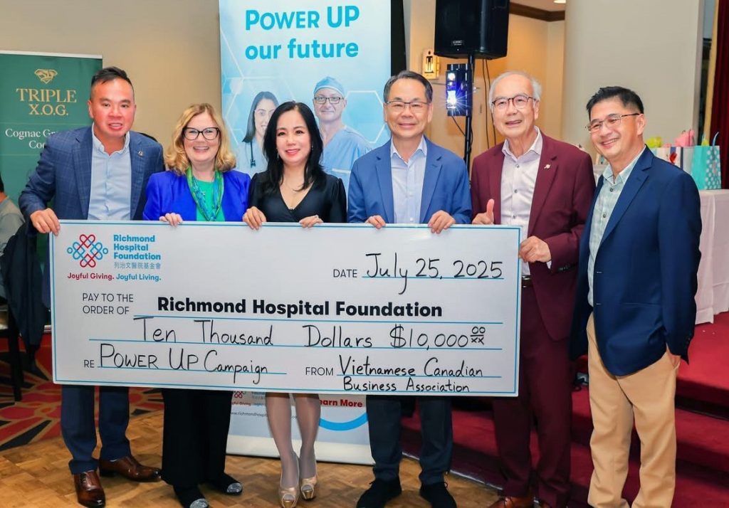 Vietnamese Canadian Business Association Raises $10,000 to POWER UP ...